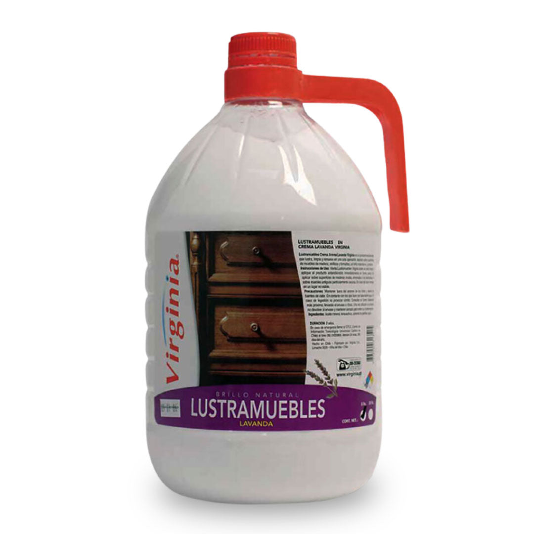 Lustramuebles Virginia Pro Crema Lavanda 5 Lt. (r) – aseomira
