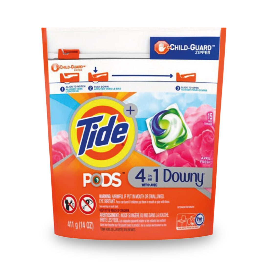 TIDE DETERGENTE CAPSULAS PODS DOWNY 15CT – aseomira